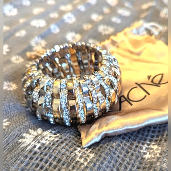Cache | Jewelry | Euc Cache Rhinestone Bracelet | Poshmark